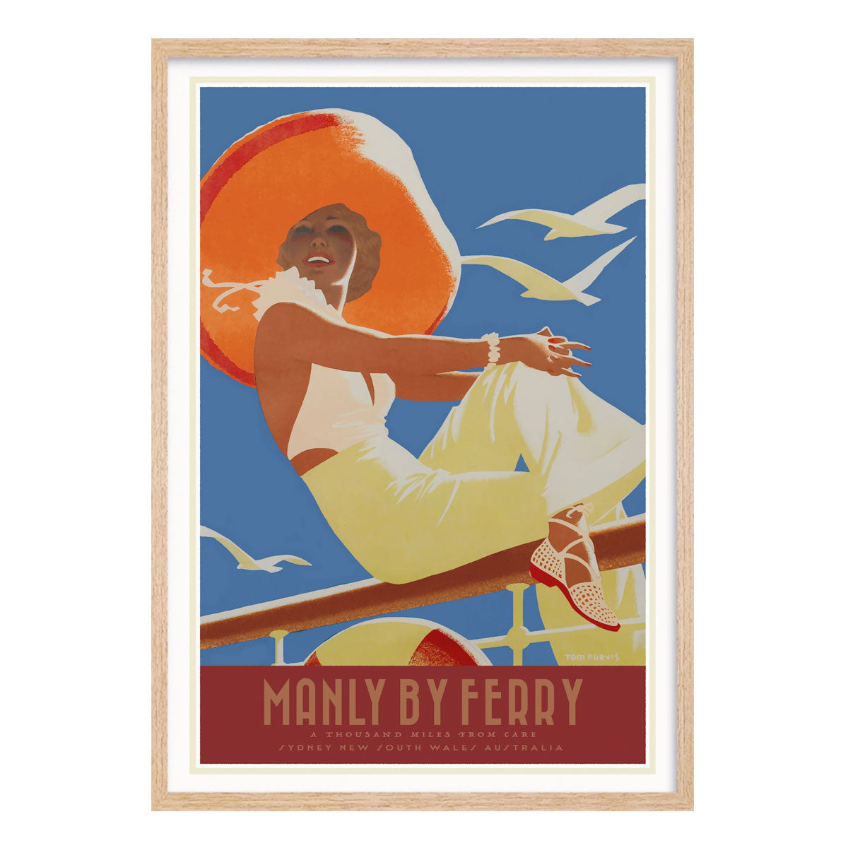 Sydney Retro Posters and prints | Places We Luv | Places We Luv