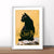 Le Chat Noir print - Vintage travel style original design - Places We Luv